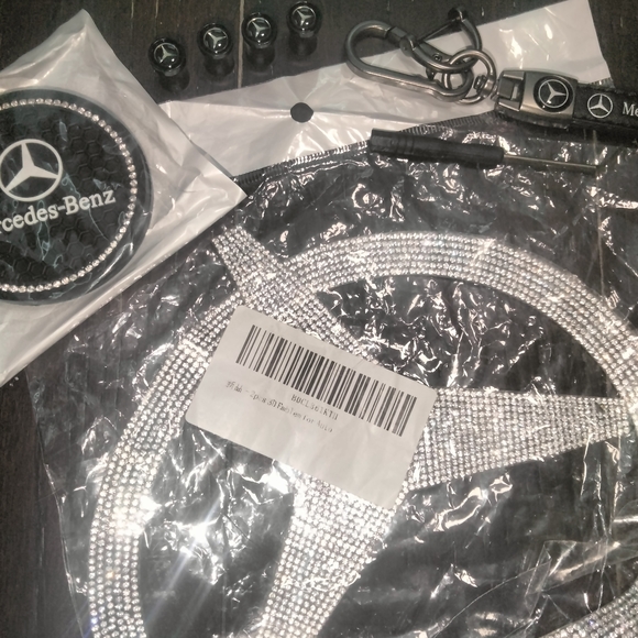 Mercedes Benz | Accessories | Mercedesbenz Silver Car Accessory Set ...